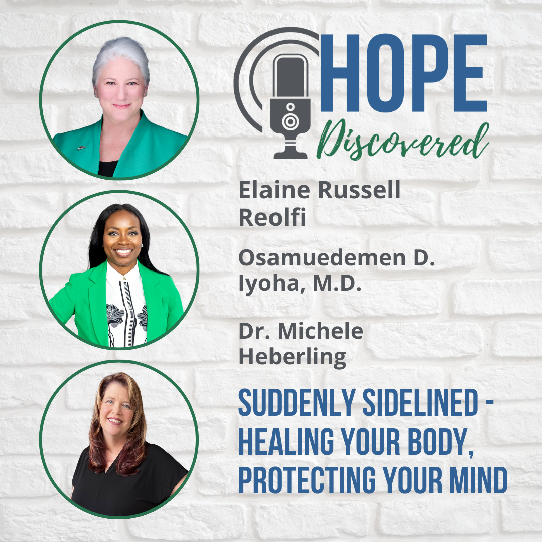 Suddenly Sidelined - Healing Your Body, Protecting Your Mind - CommQuest